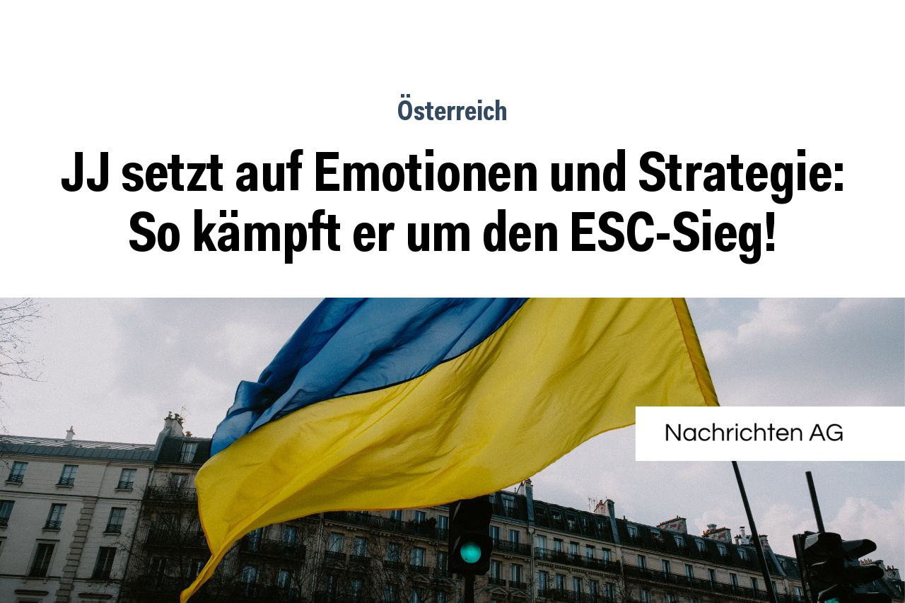 JJ setzt auf Emotionen und Strategie: So kämpft er um den ESC-Sieg!