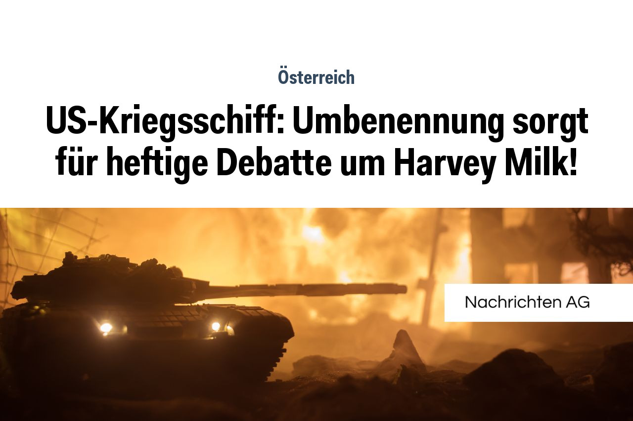 Jav Karo Laivas Pervadinimas Sukelia žiaurias Diskusijas Apie Harvey Milką