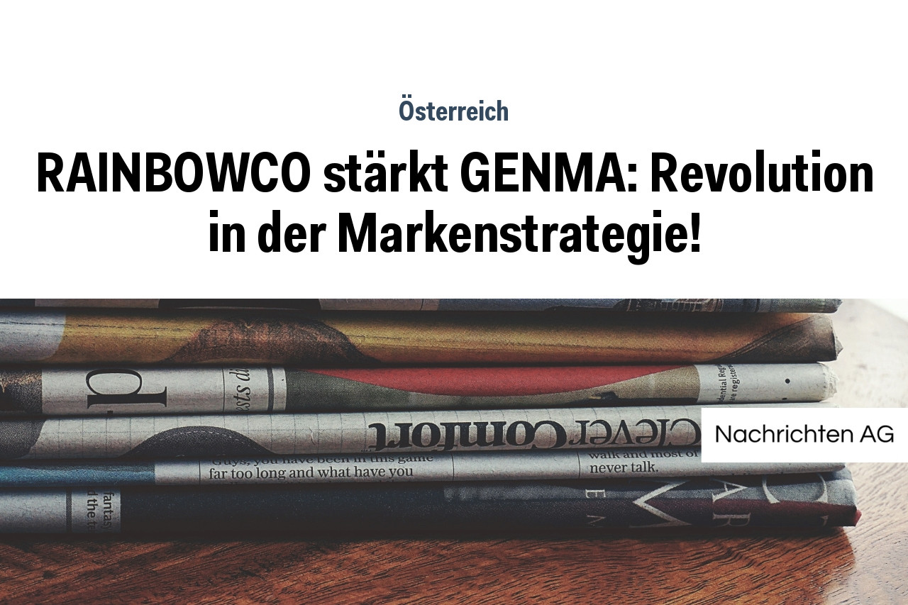RAINBOWCO stärkt GENMA: Revolution in der Markenstrategie!