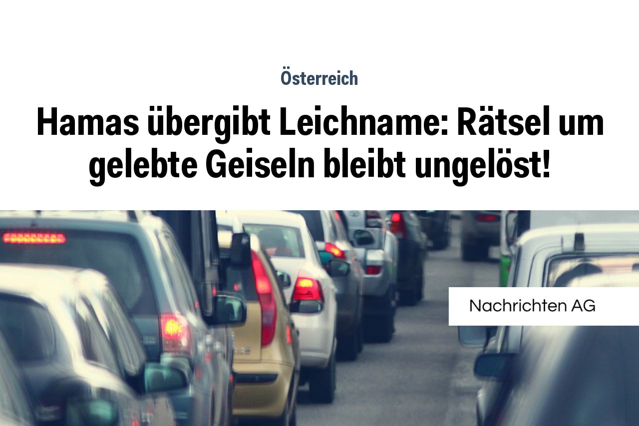 A Hamász holttesteket ad át: az élő túszok rejtélye továbbra is ...