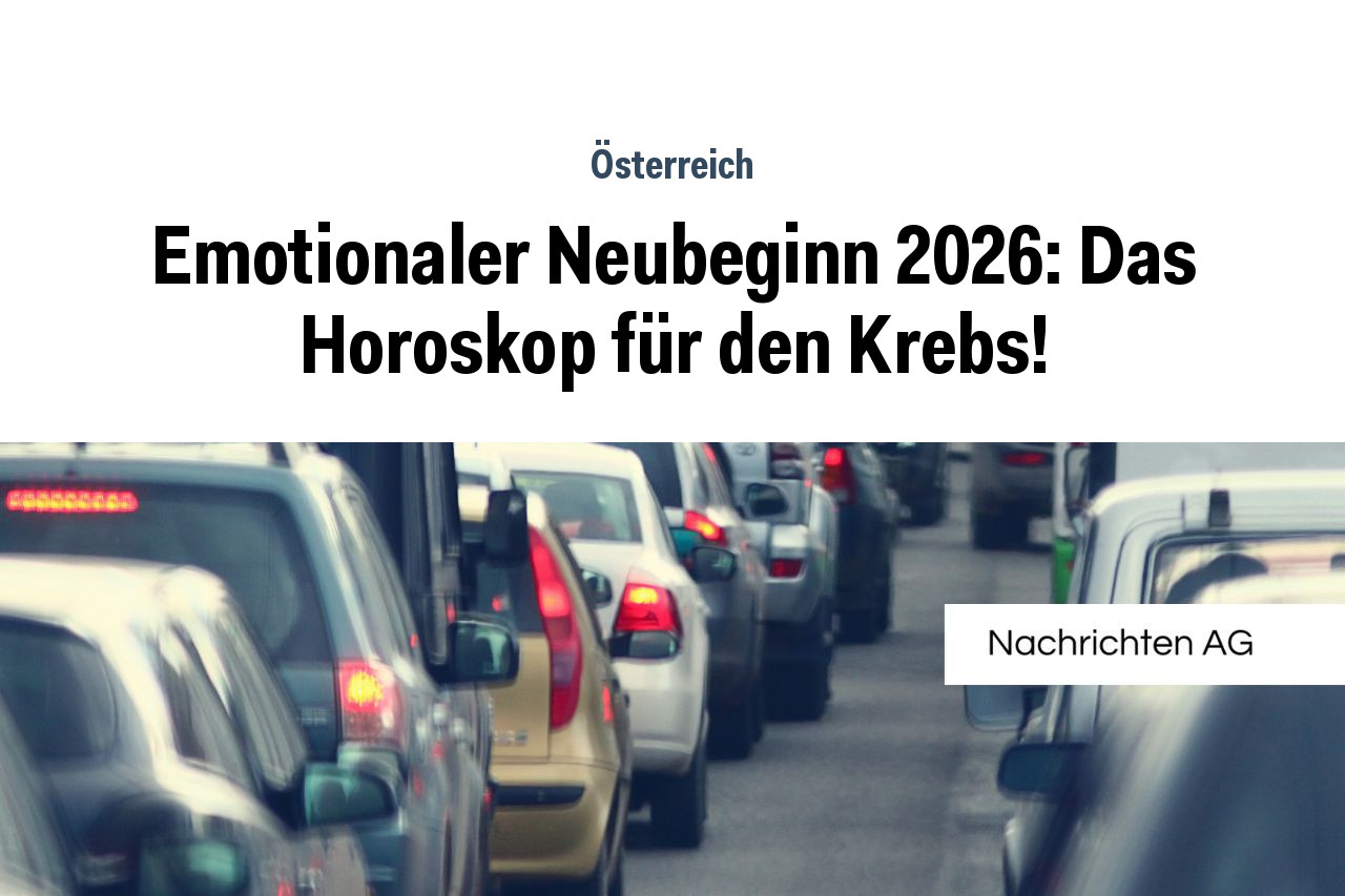 Čustveni nov začetek leta 2026: Horoskop za raka!